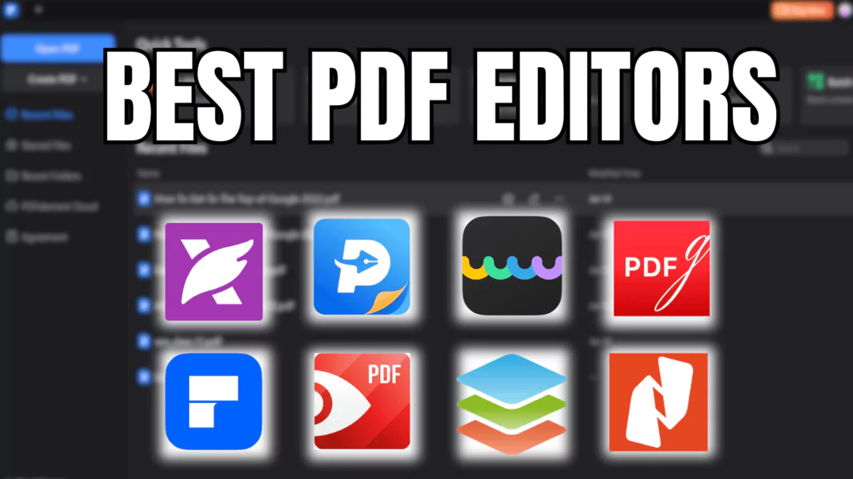 The 9 Best PDF Editors In 2025 | 30+ Personally Tested PDF Tools